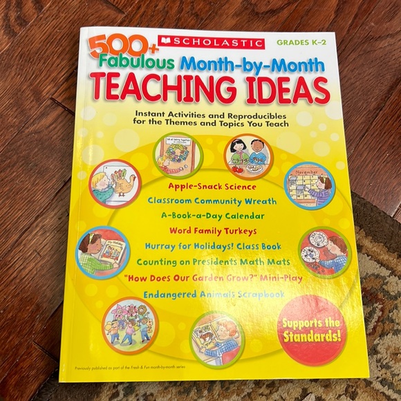 Scholastic | Other | Fun Teacher Idea Book For Grades K2 | Poshmark